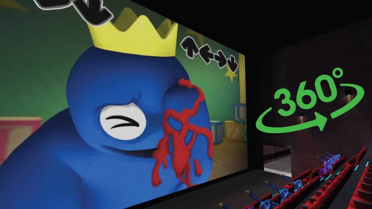 VR 360 FNF Rainbow Friends: Who KILLED the RAINBOW FRIENDS? | FNF be ...