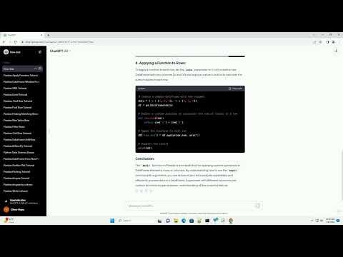 python pandas dataframe apply function with arguments - YouTube