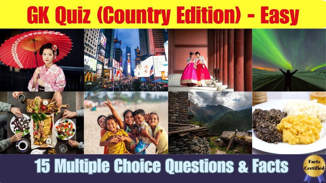 Easy General Knowledge Quiz: Explore Countries with Fun Facts! - YouTube