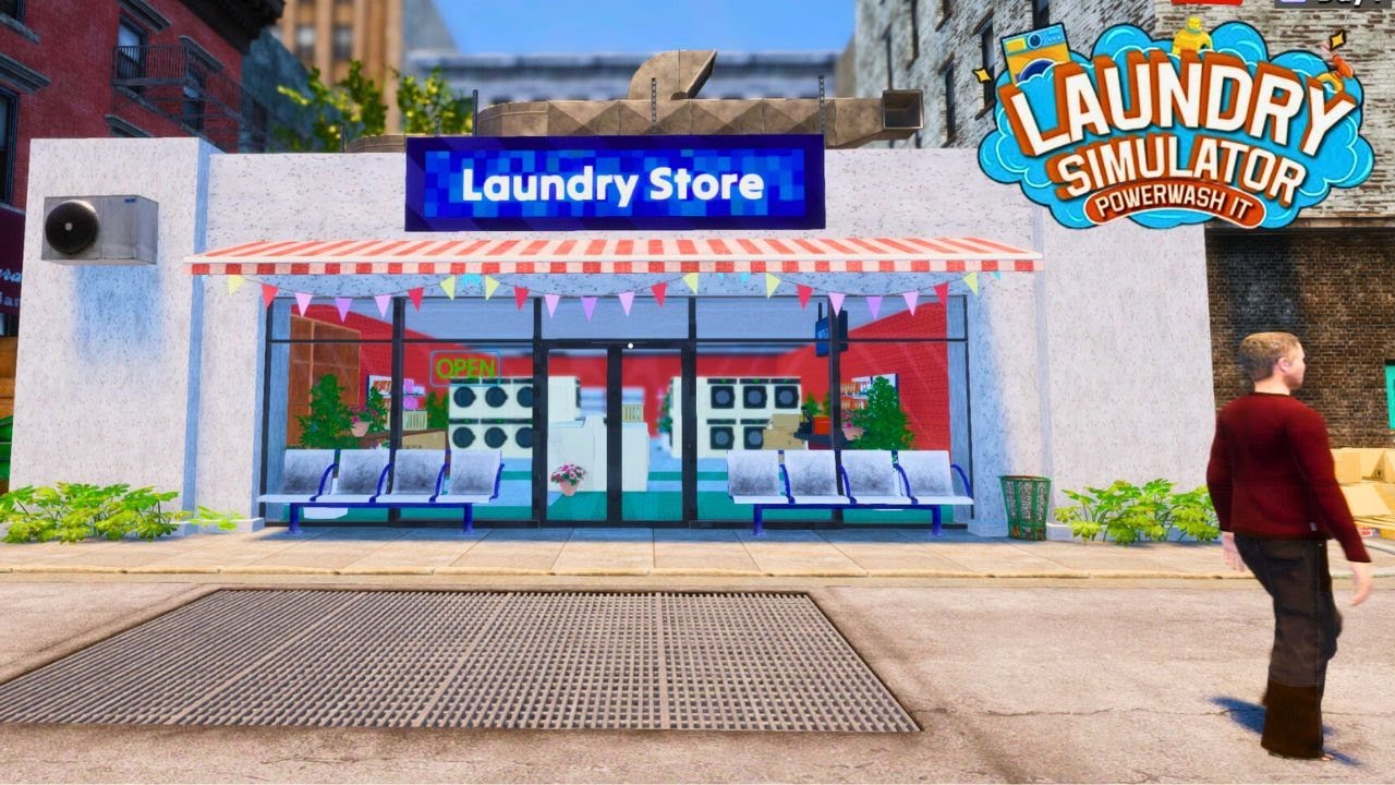 Another Laundry Store Game | Laundry Simulator: Powerwash It - YouTube