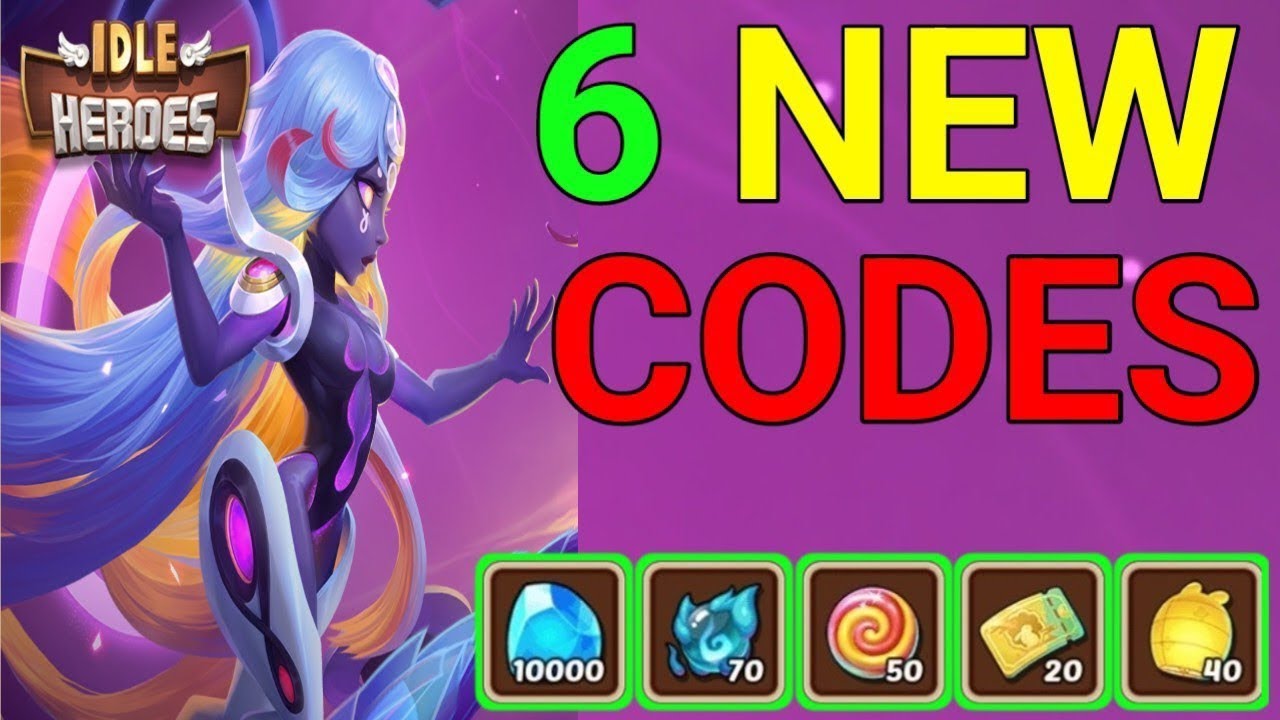 NEWEST💫 IDLE HEROES CODES 2024 | IDLE HEROES CODES OCTOBER 2024 | CODE ...