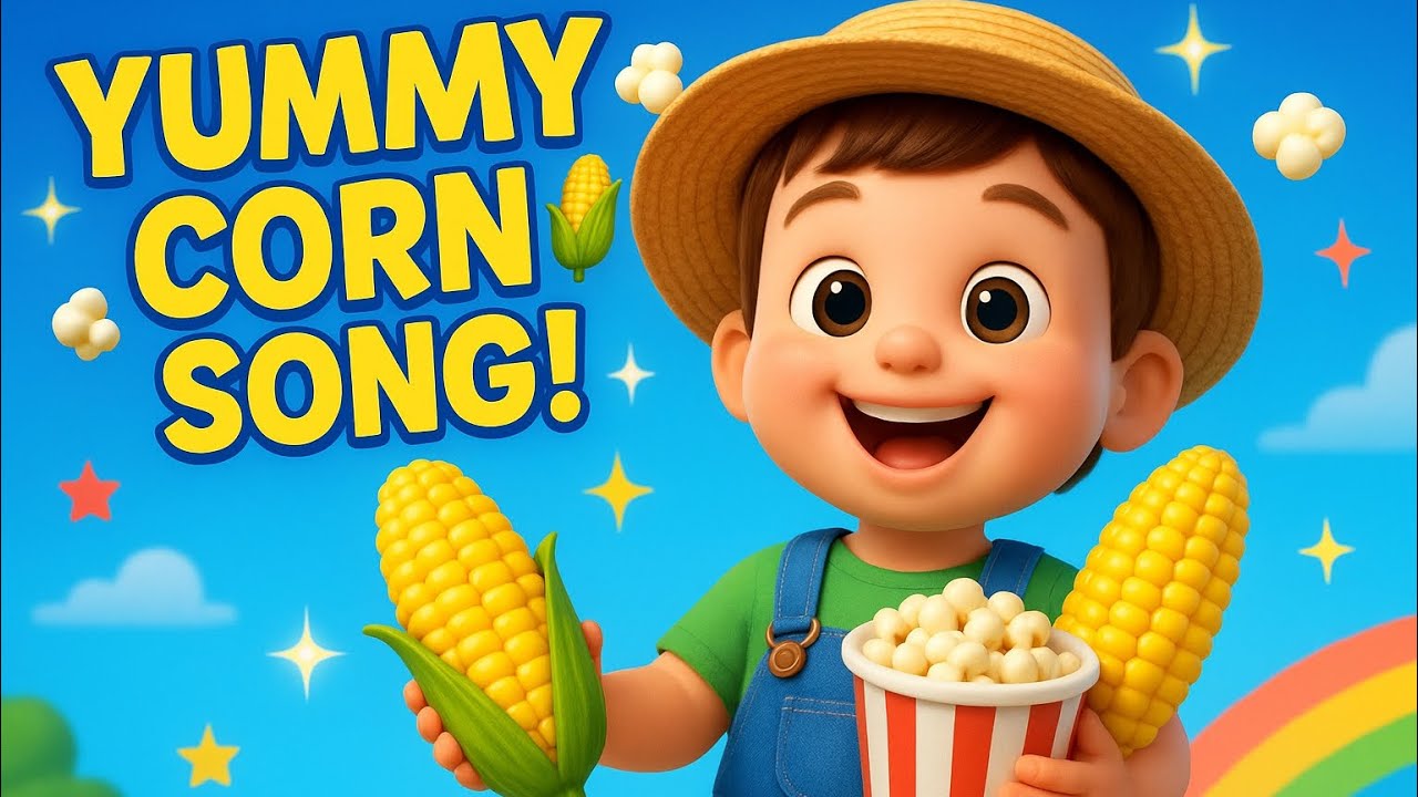 “Yummy Corn Song” | Popcorn, Chips & More!”| Learn About Corn for ...