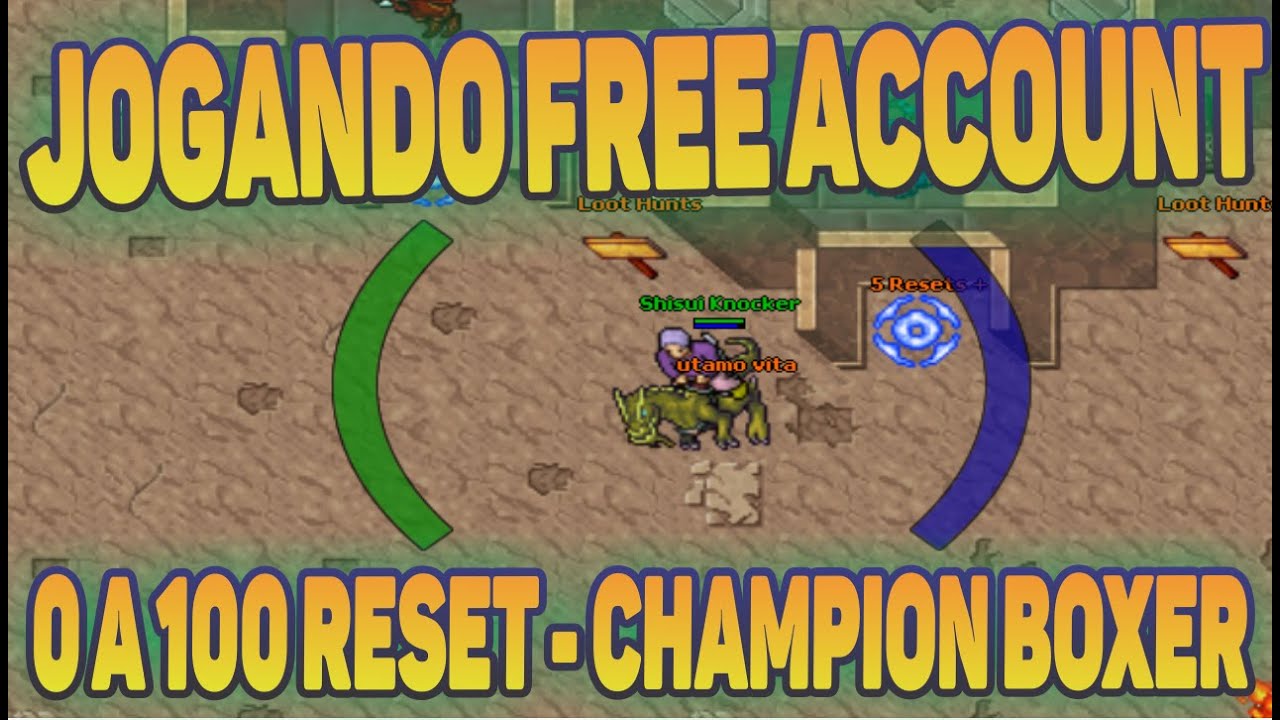 CHAMPION BOXER FREE ACCOUNT - 0 A 100 RESET - EXTRAS - CONFIGURAR BOT ...