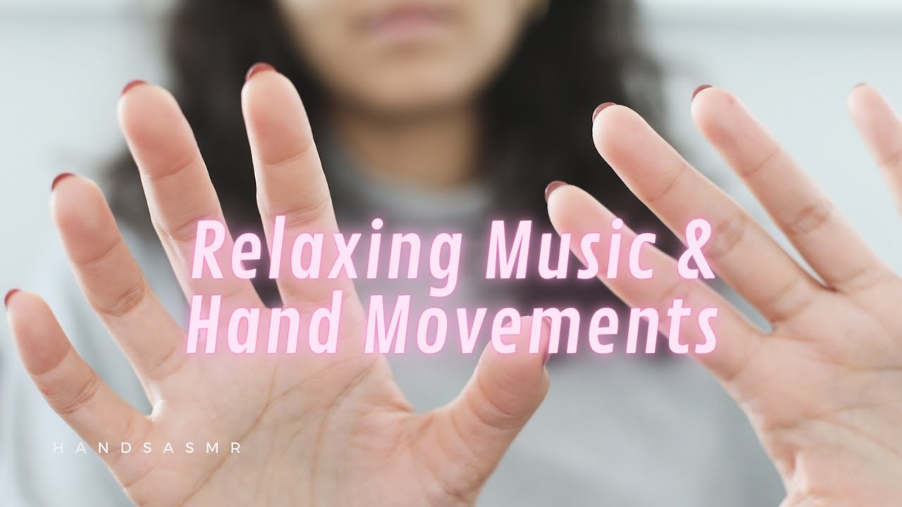 ASMR • Hand Movements, Face touching for your Relaxation • Crackling ...