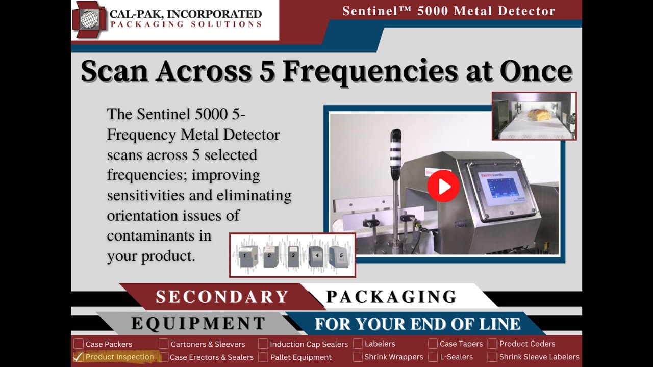 Sentinel 5000 Multiscan Metal Detector - YouTube