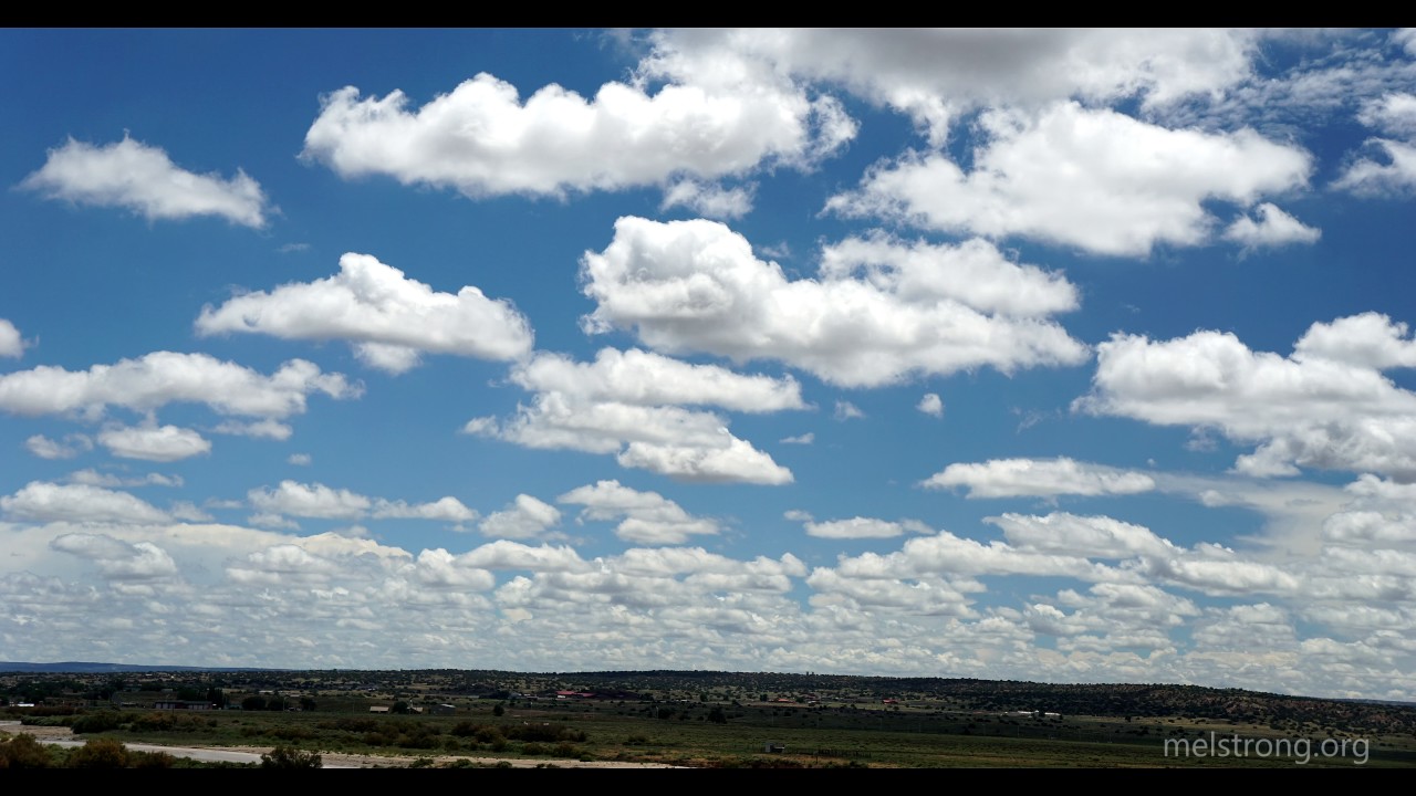 Time lapse of cumulus clouds near Gallup, NM (4k) - YouTube