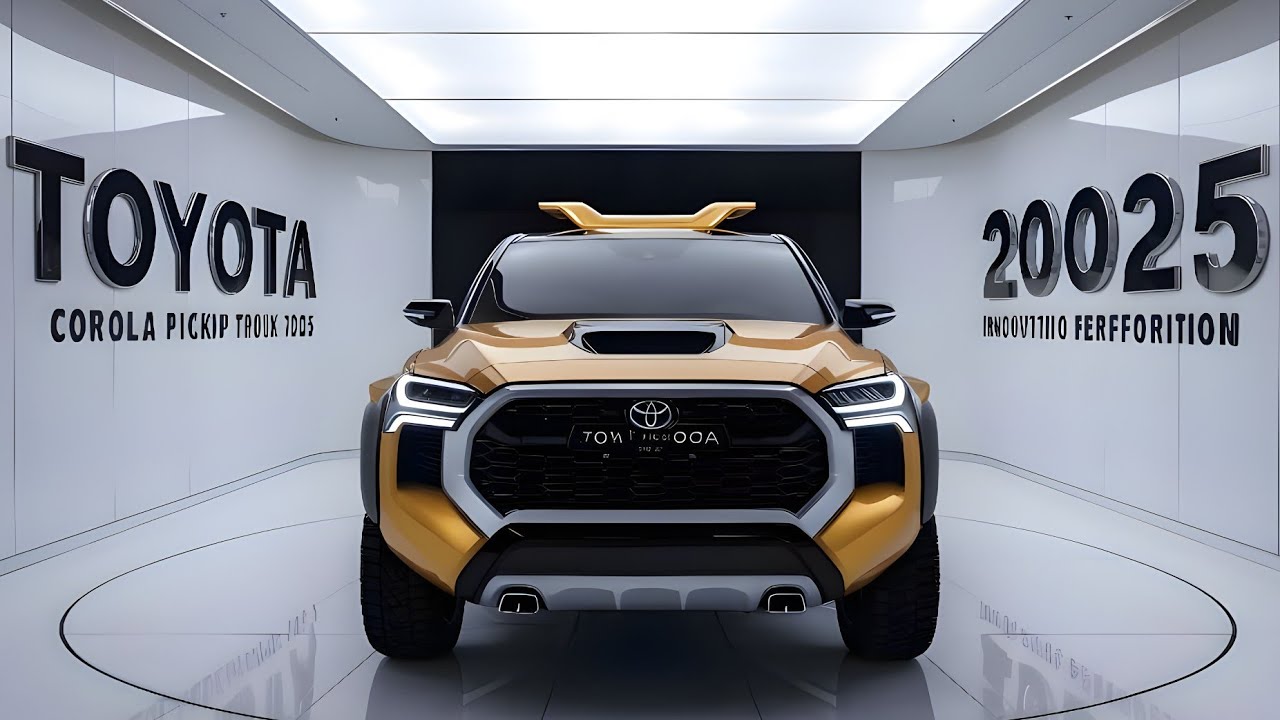 All The 2025 TOYOTA COROLLA PICKUP TRUCK Officially Released" First ...