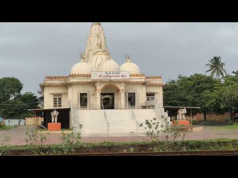 Amalsad railway station and Swaminarayan temple, amalsad, navsari ...