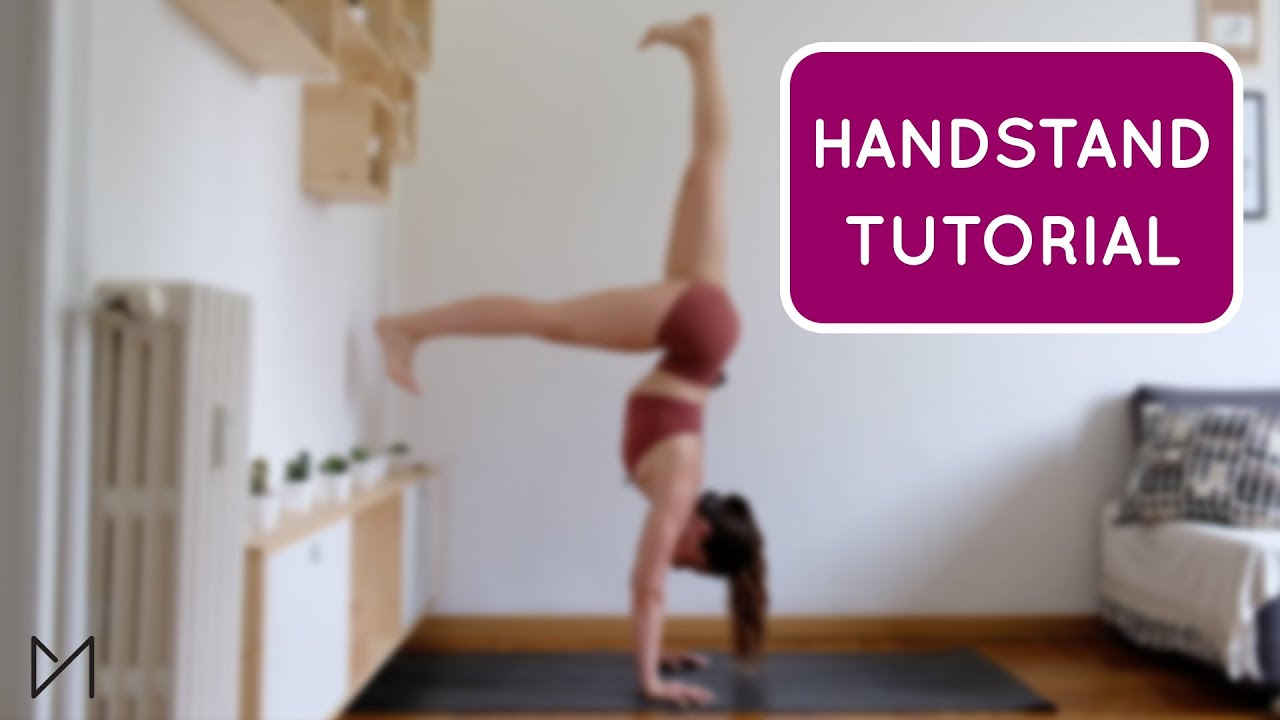 HANDSTAND TUTORIAL | #yogawithmarti - YouTube