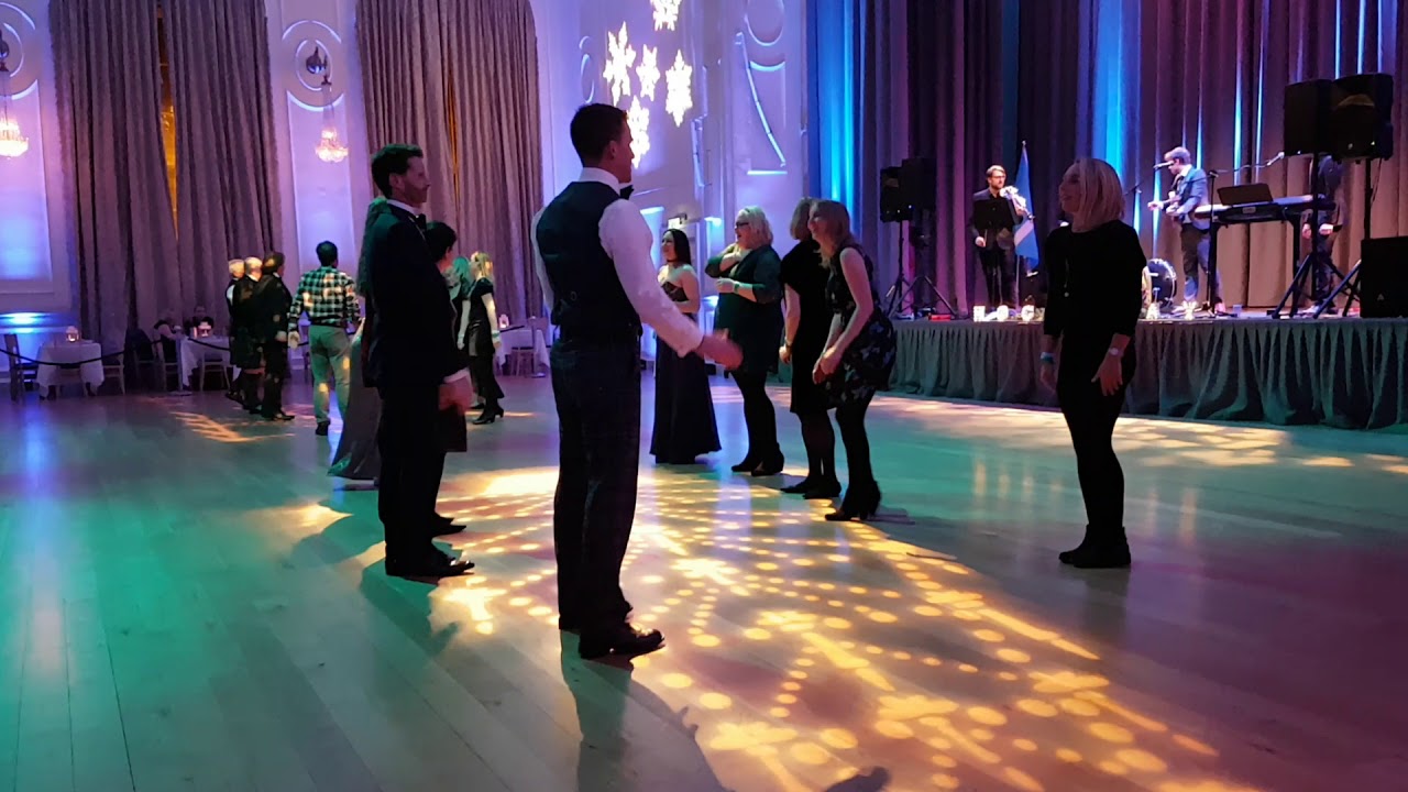 The Virginia Reel at the Hogmanany Ceilidh Ball - YouTube