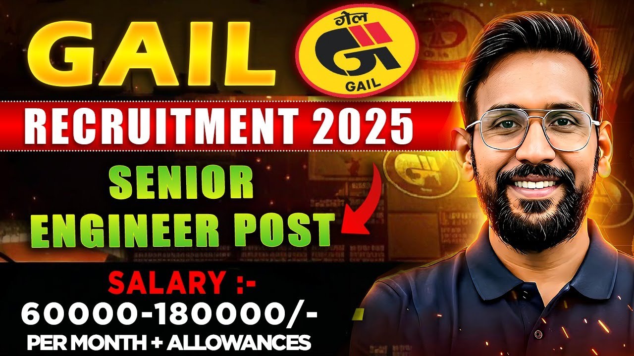 GAIL Recruitment 2025 🔥 | Job update 2025 #job #infinityzone - YouTube