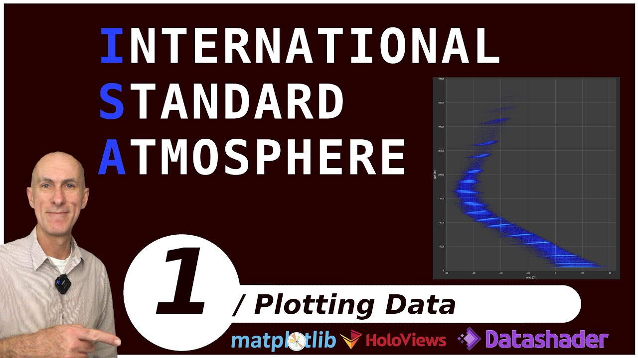 International Standard Atmosphere - part 1 - Data Plotting - YouTube