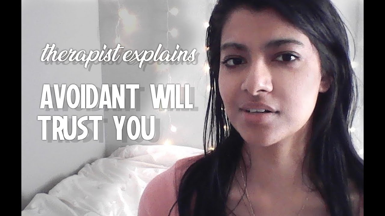 Therapist explains: Doing this makes an avoidant trust you - YouTube