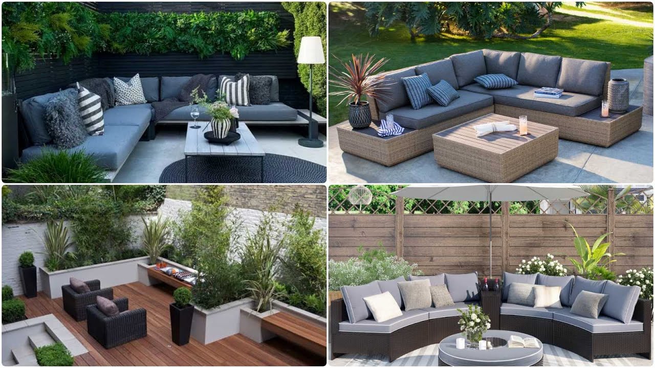 Creative outdoor seating design idea - YouTube