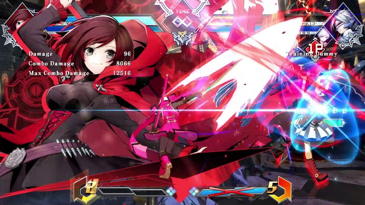 [BBTAG] Ruby/Jin Cross Combo - YouTube