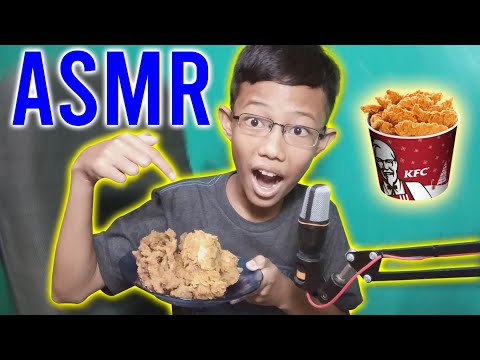 FRIED CHICKEN ASMR‼️BOCIL MAKAN AYAM