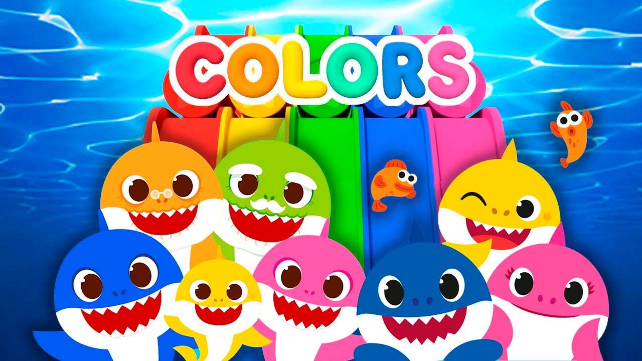 Learn Colors with BABY SHARK / Learn Colors for Kids - YouTube