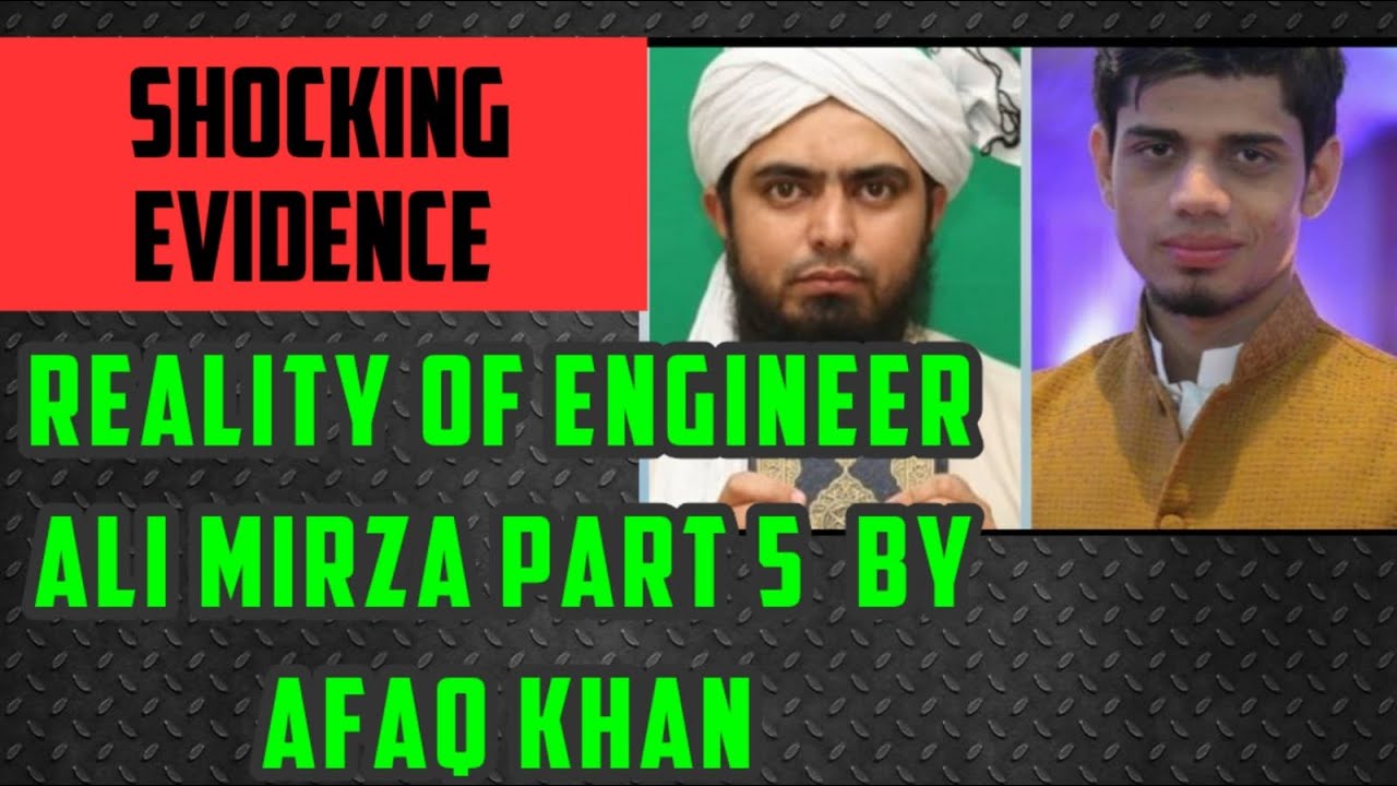 *Part 4* Reality of Ali Mirza by Afaq khan - YouTube
