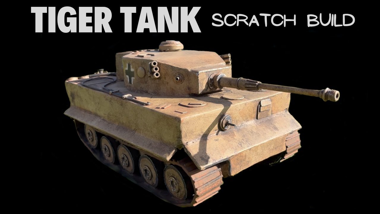 How to Build a Model Tank Using Cardboard - YouTube