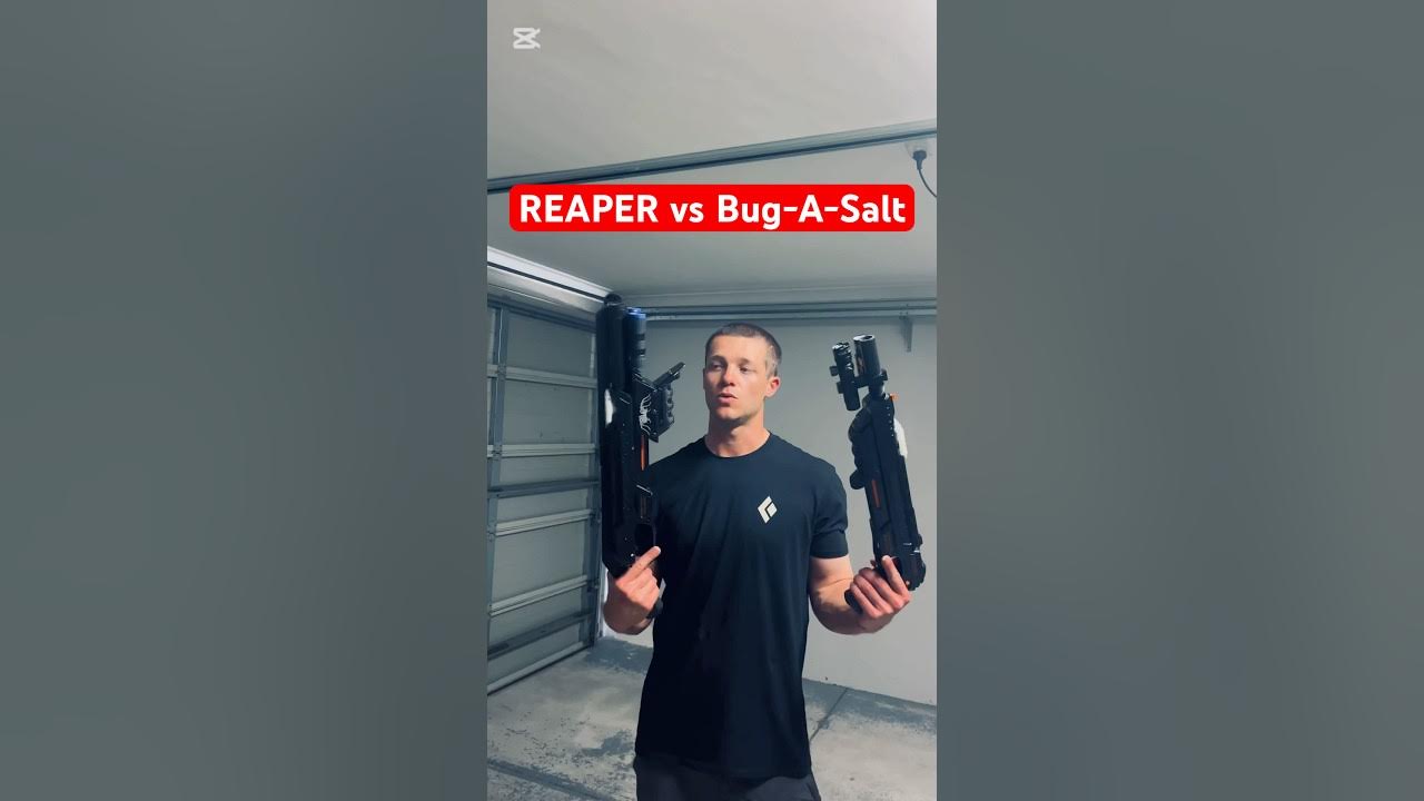 World’s most powerful salt shotgun! The REAPER vs Bug-A-Salt 3.0! - YouTube