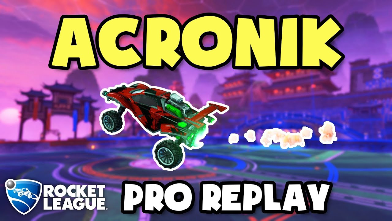 AcroniK Pro Ranked 2v2 POV #5 - Rocket League Replays - YouTube