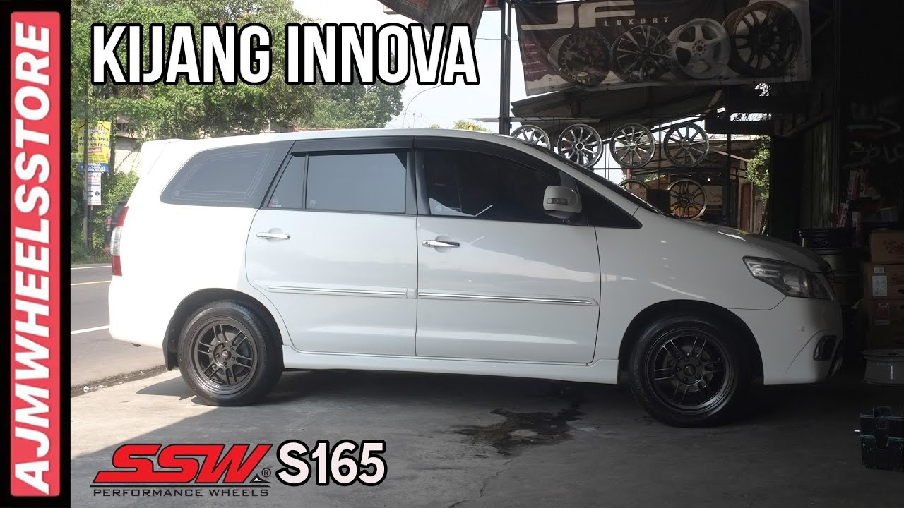 MODIFIKASI KIJANG INNOVA VELG SSW S165 // AJMWHEELSSTORE - YouTube
