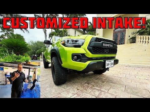 Customized Toyota Tacoma Intake: How To - YouTube