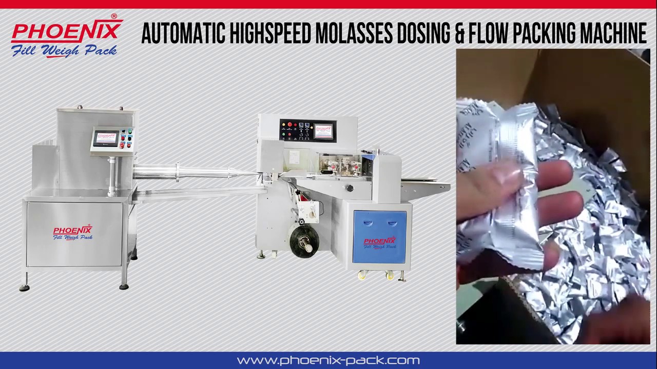 AUTOMATIC HIGH SPEED SHISHA MOLASSES DOSING AND FLOW PACKING MACHINE ...