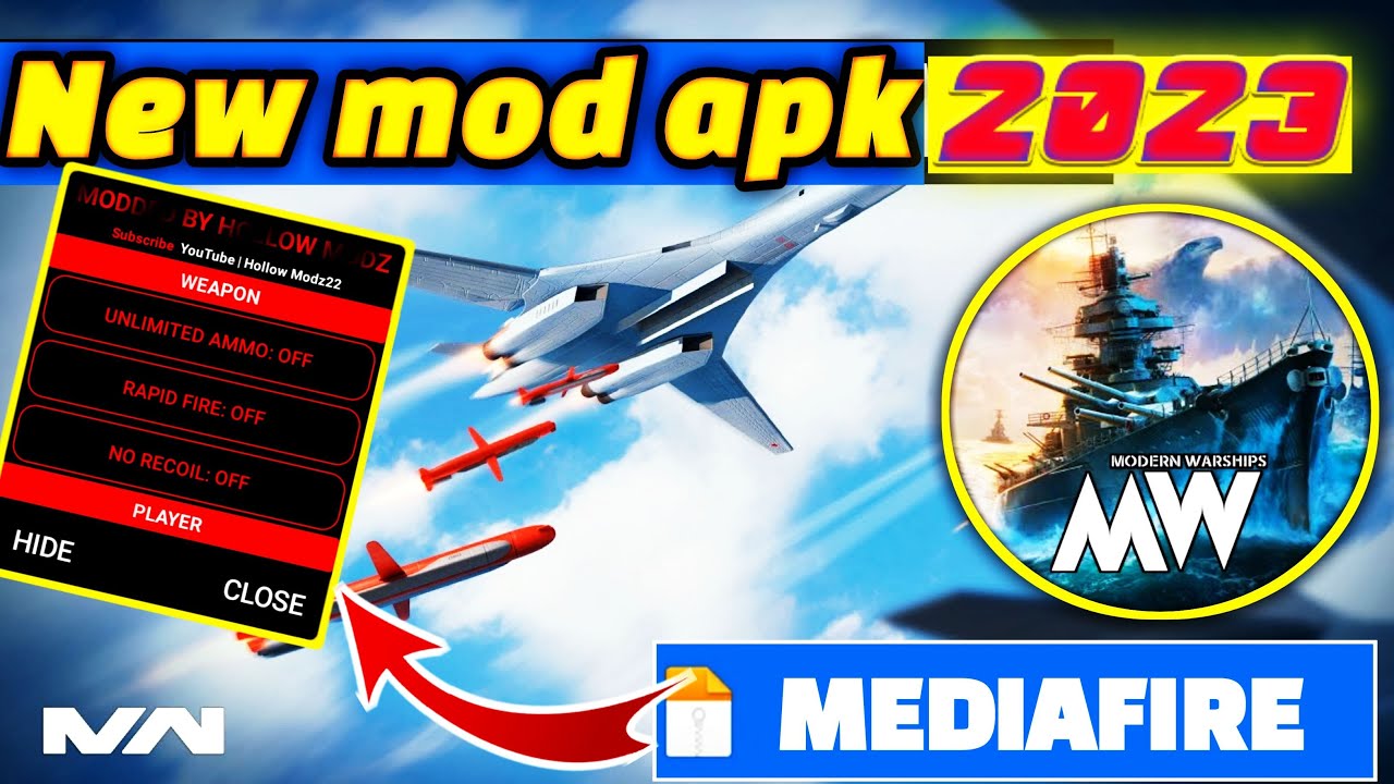 Modern Warships Mod Latest Mod apk 0.61.2 Unlimited Money | Mod Menu ...