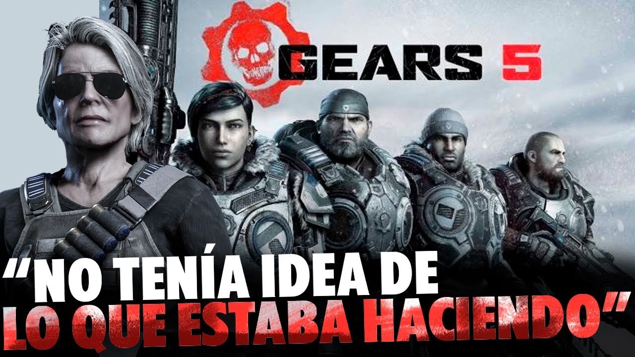 Sarah Connor en GEARS 5, la actriz habla de su participación ‬ - YouTube