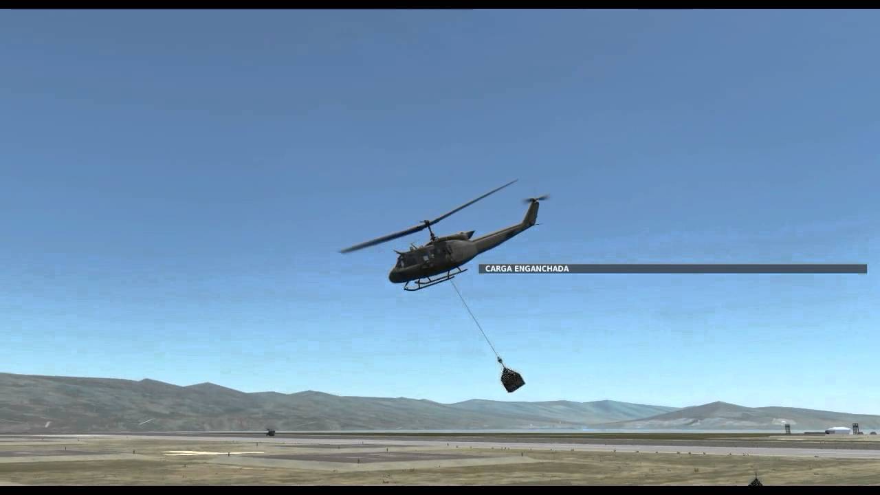 Huey ::: Sling Load Test Mission - YouTube