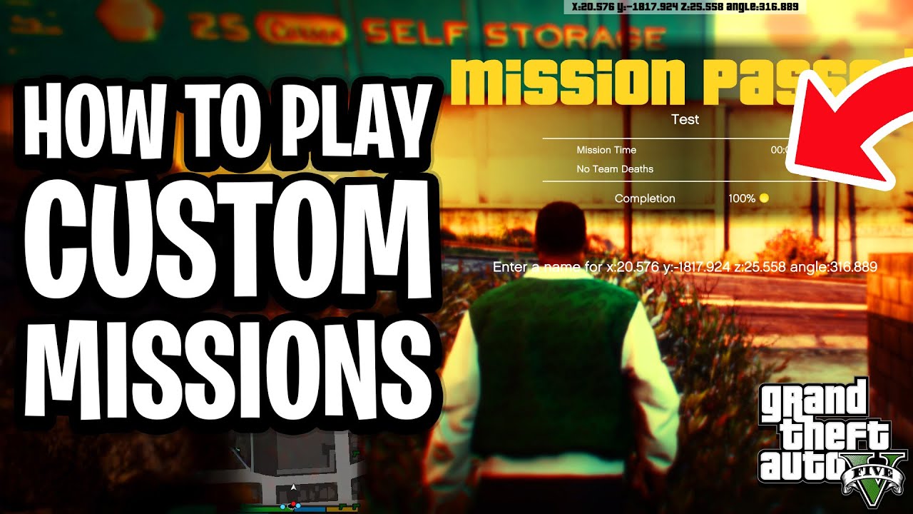 How To Play Custom Missions In GTA 5 - Full Guide - YouTube