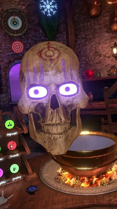 Skully Talks TIKTOK?! - Waltz of the Wizard VR - YouTube