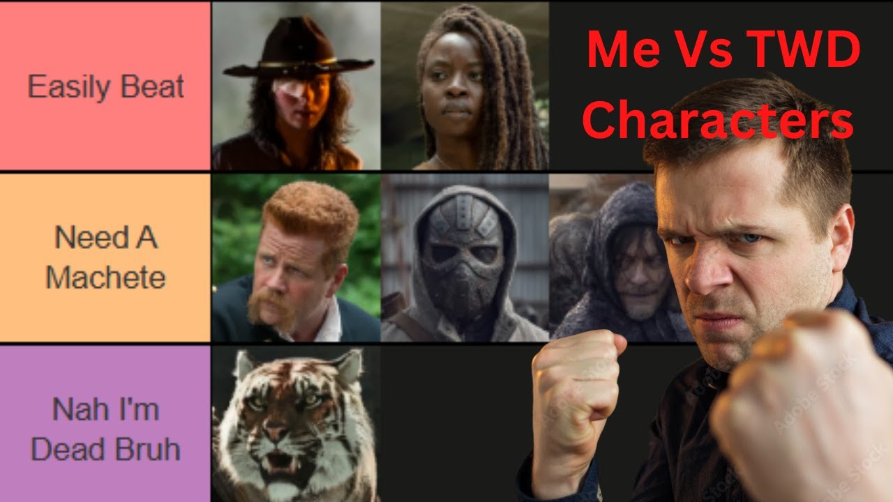 Which Walking Dead Characters Could I Beat in a Fight??? - TWD Rankings ...