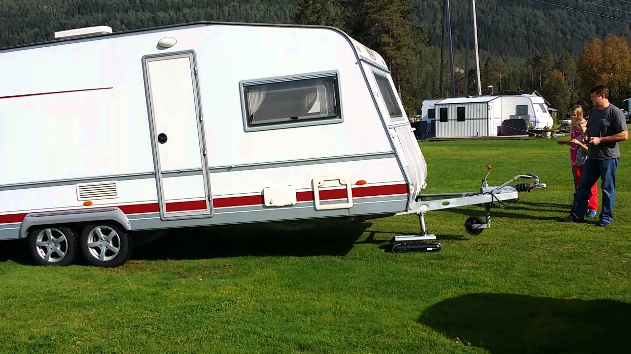 Camper Trolley ct2500 in action on gras. - YouTube