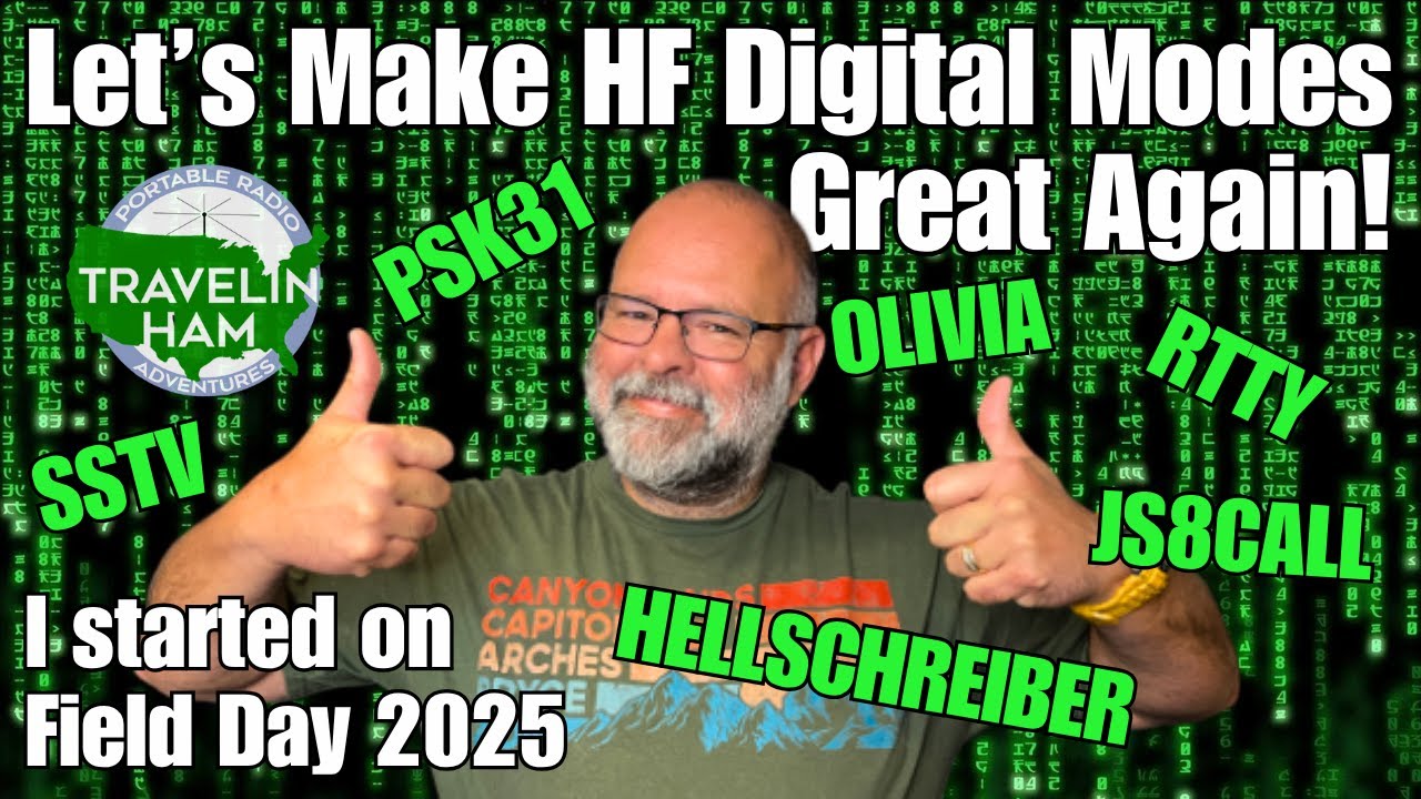 Learning New HF Digital Modes for Field Day 2025!!! - YouTube