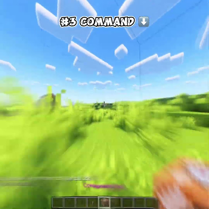 Minecraft Amazing Commands #3 - YouTube
