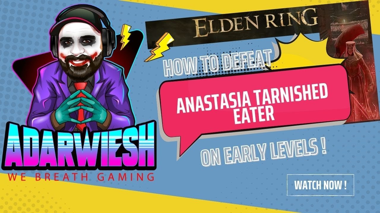 Elden Ring| How to beat Anastasia Tarnished Eater @ Smoldering Church ...