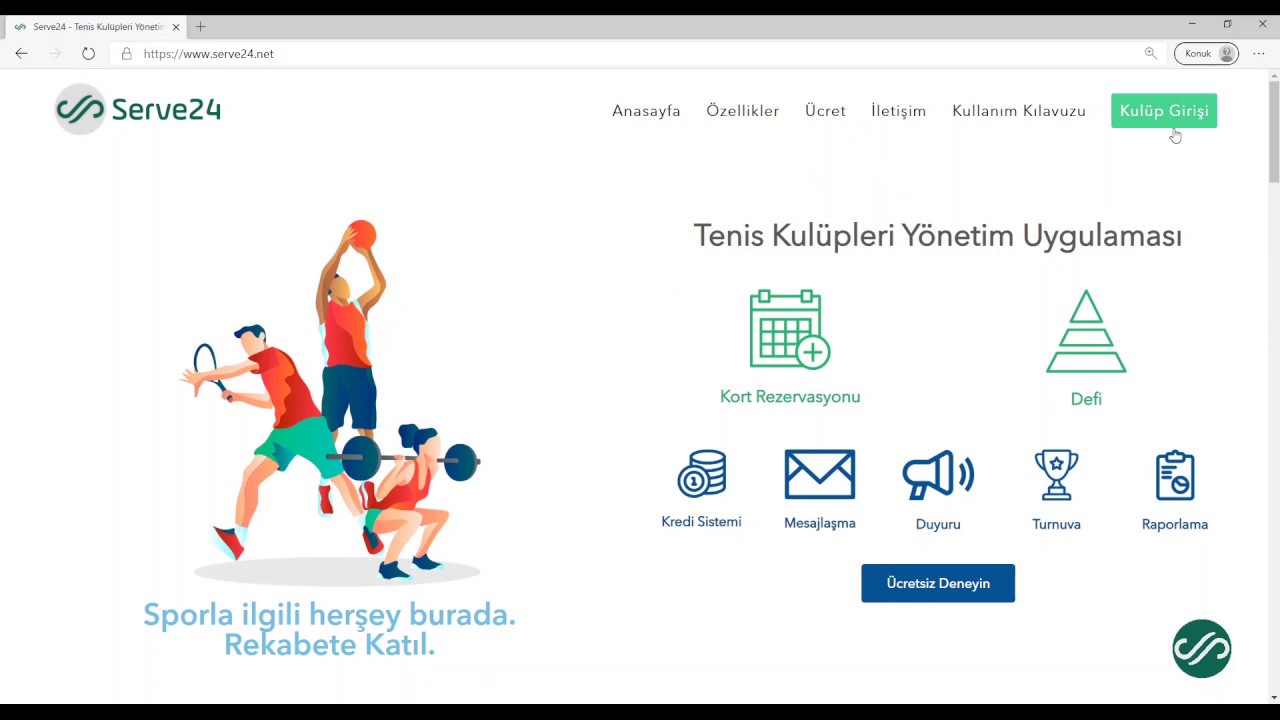 Serve24 Yönetim Paneli Giriş - YouTube