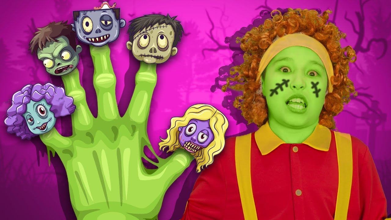 Zombie Finger Family +MORE | Nur Nur Kids Songs - YouTube