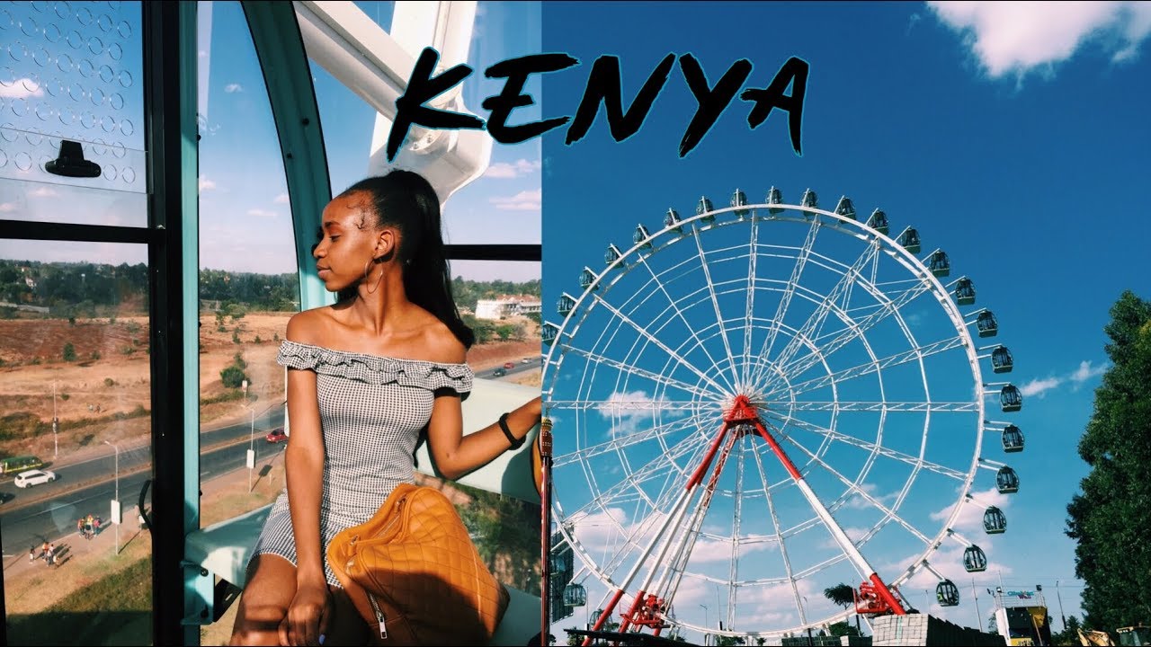 I tried Kenya’s largest Ferris wheel at Two Rivers mall *It gets ...