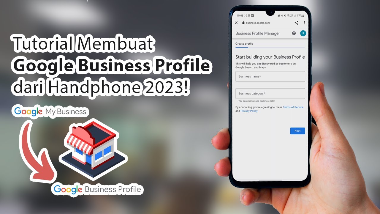 Cara Membuat Google Business Profile (Google My Business) dari HP Terbaru - YouTube