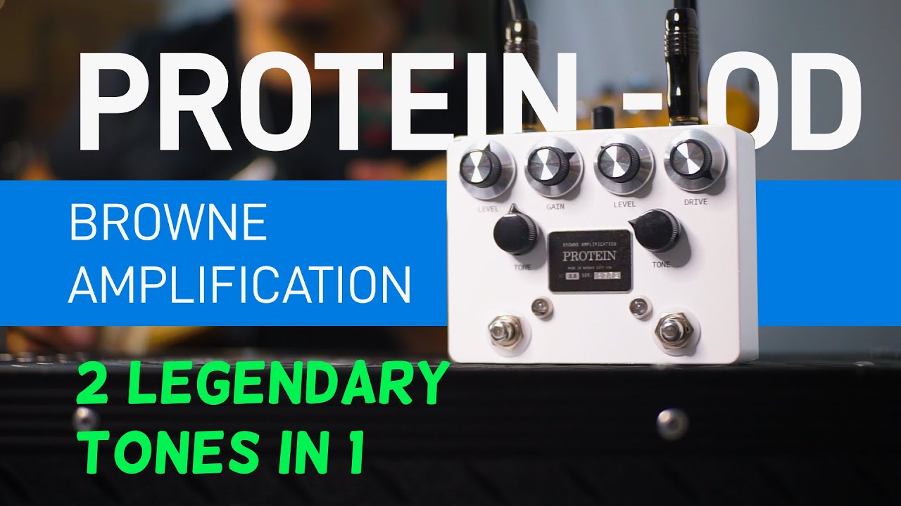 Protein Dual Overdrive - Browne Amplification Full Review & Demo - YouTube