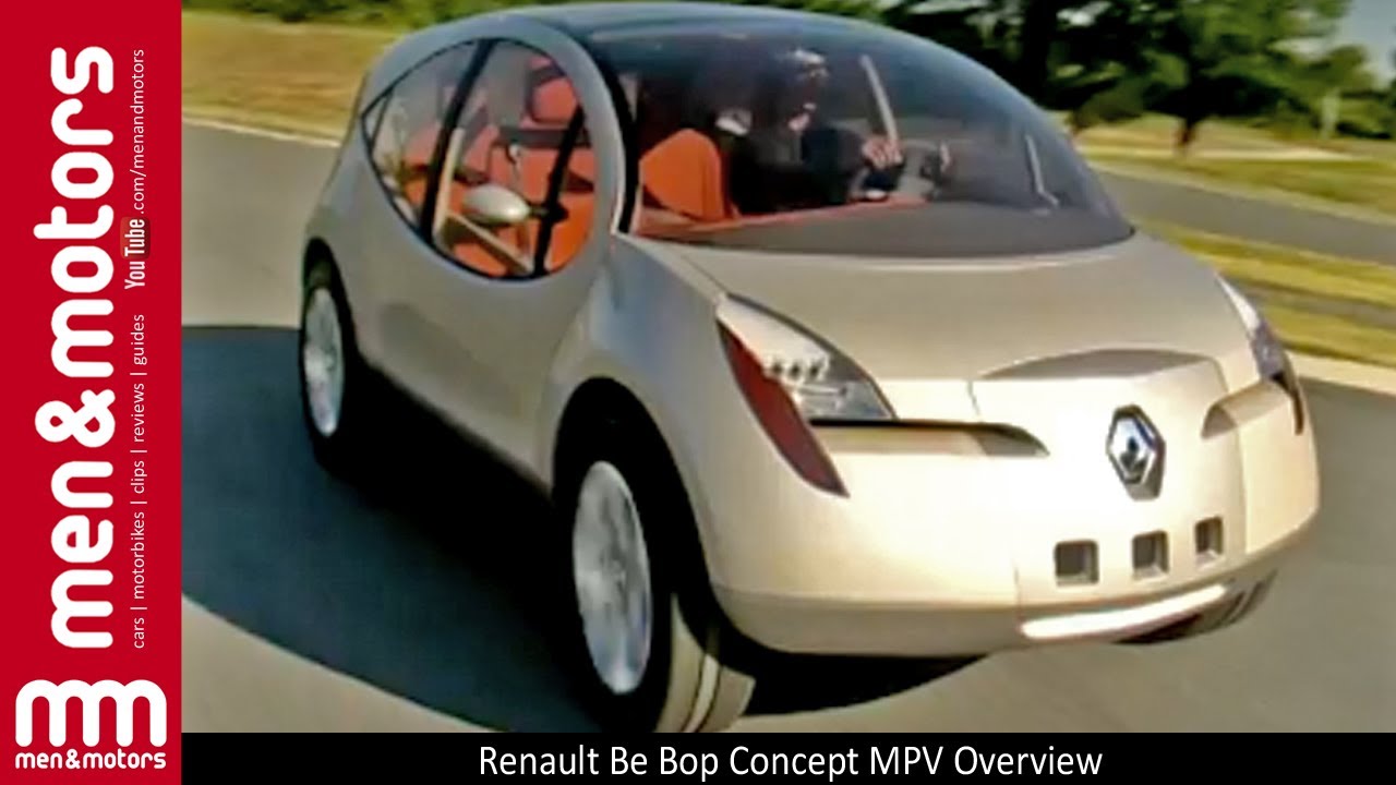 Renault Be Bop Concept MPV Overview - YouTube