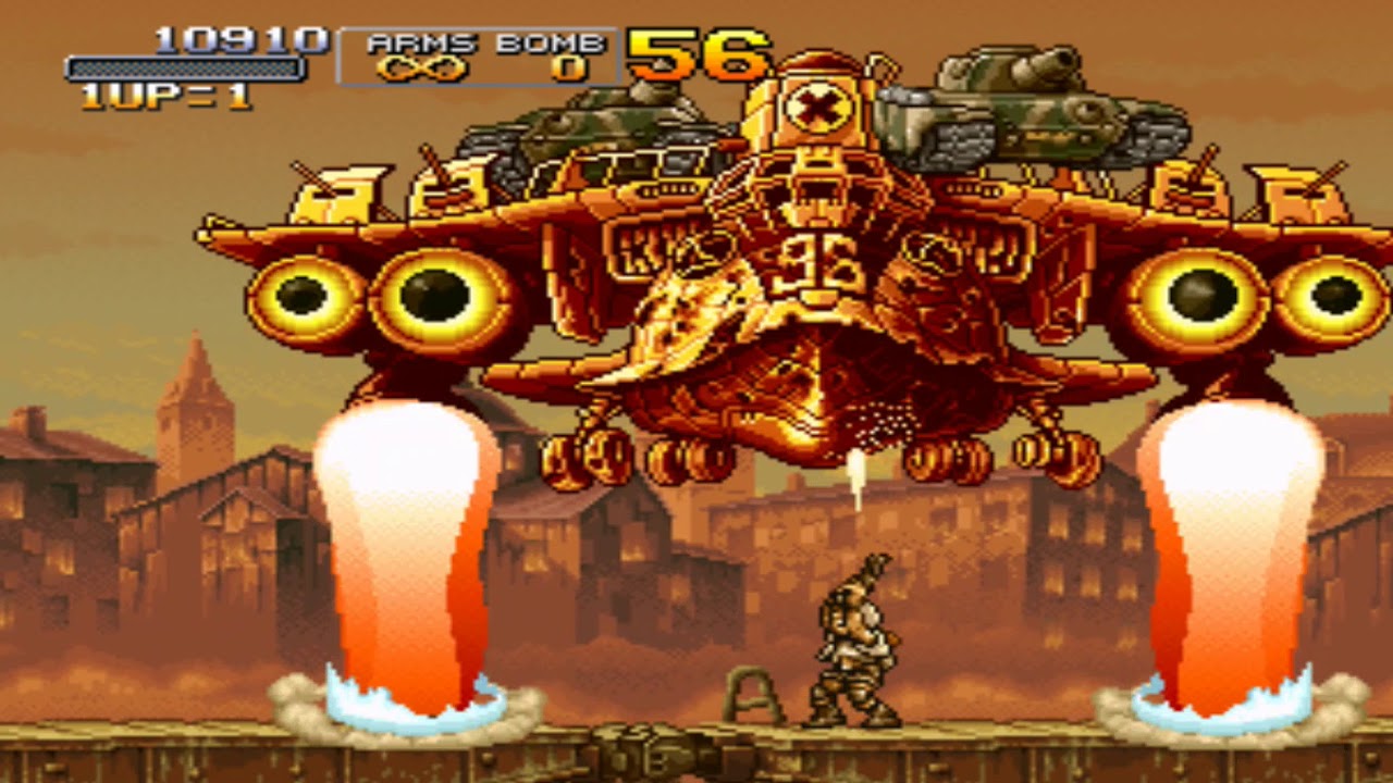 Metal Slug X Full Steam Gameplay - YouTube