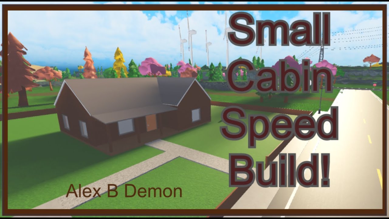 Small Cabin | Speed Build | (RoCitizens) (Roblox) - YouTube