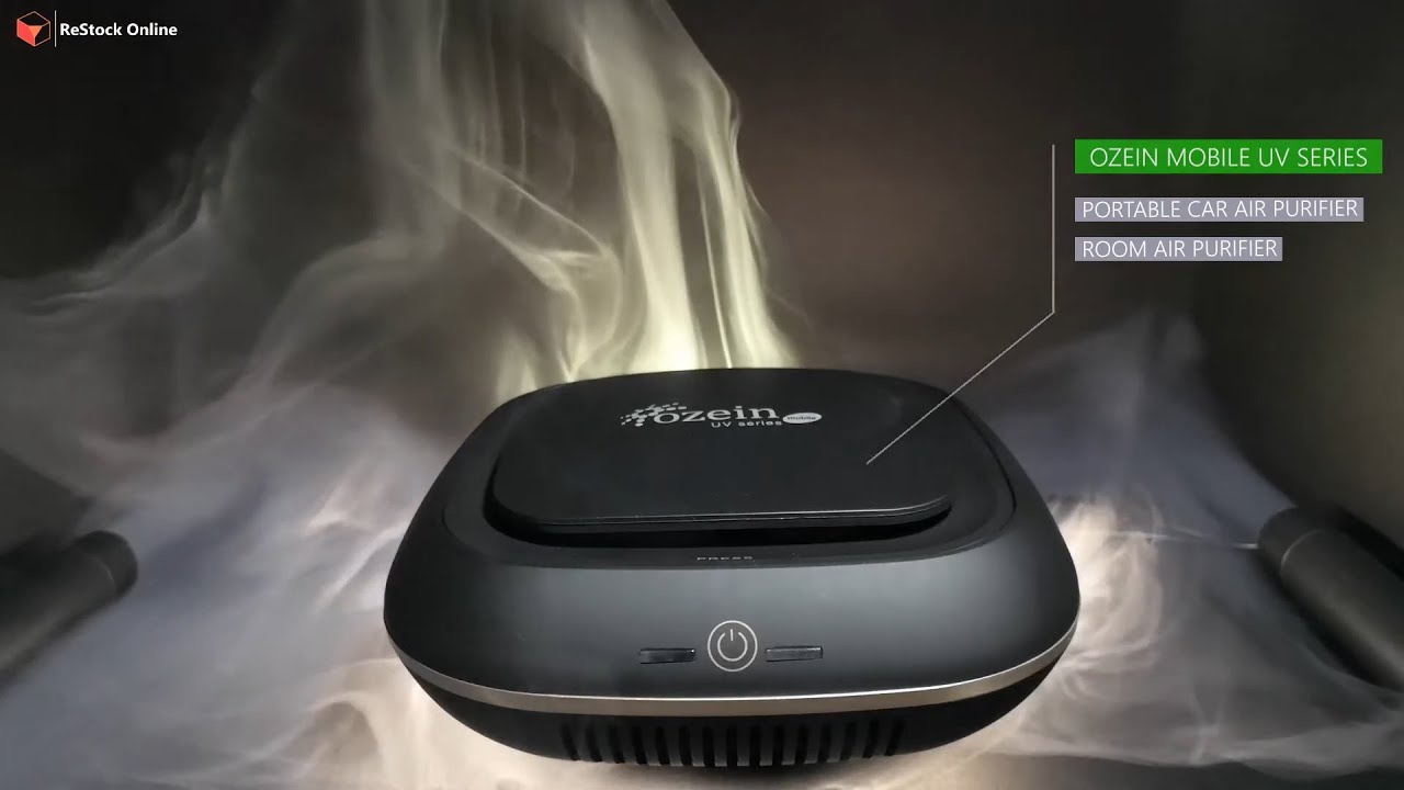 Ozein UV Series Car Air Purifier - YouTube