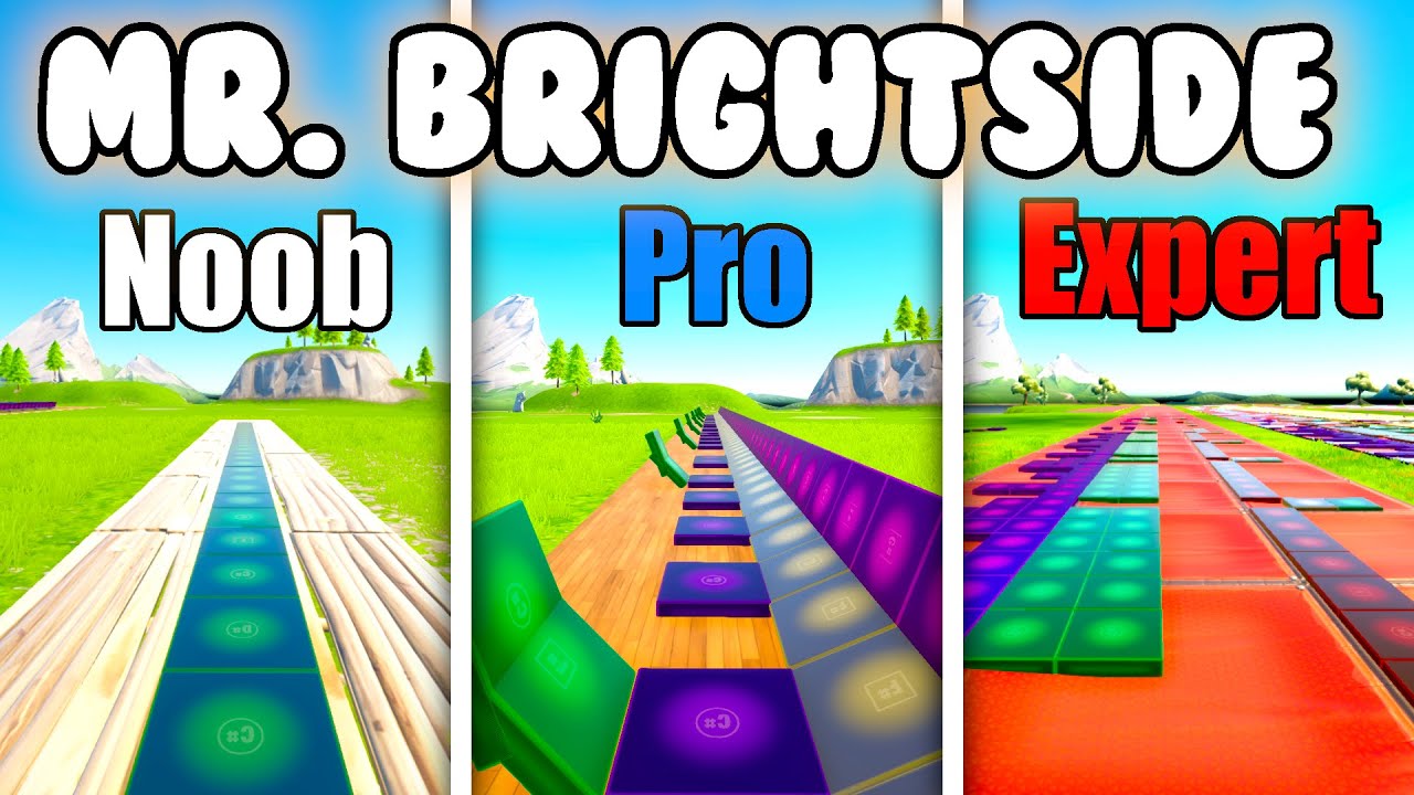 Mr. Brightside Noob vs Pro vs Expert (Fortnite Music Blocks) - YouTube