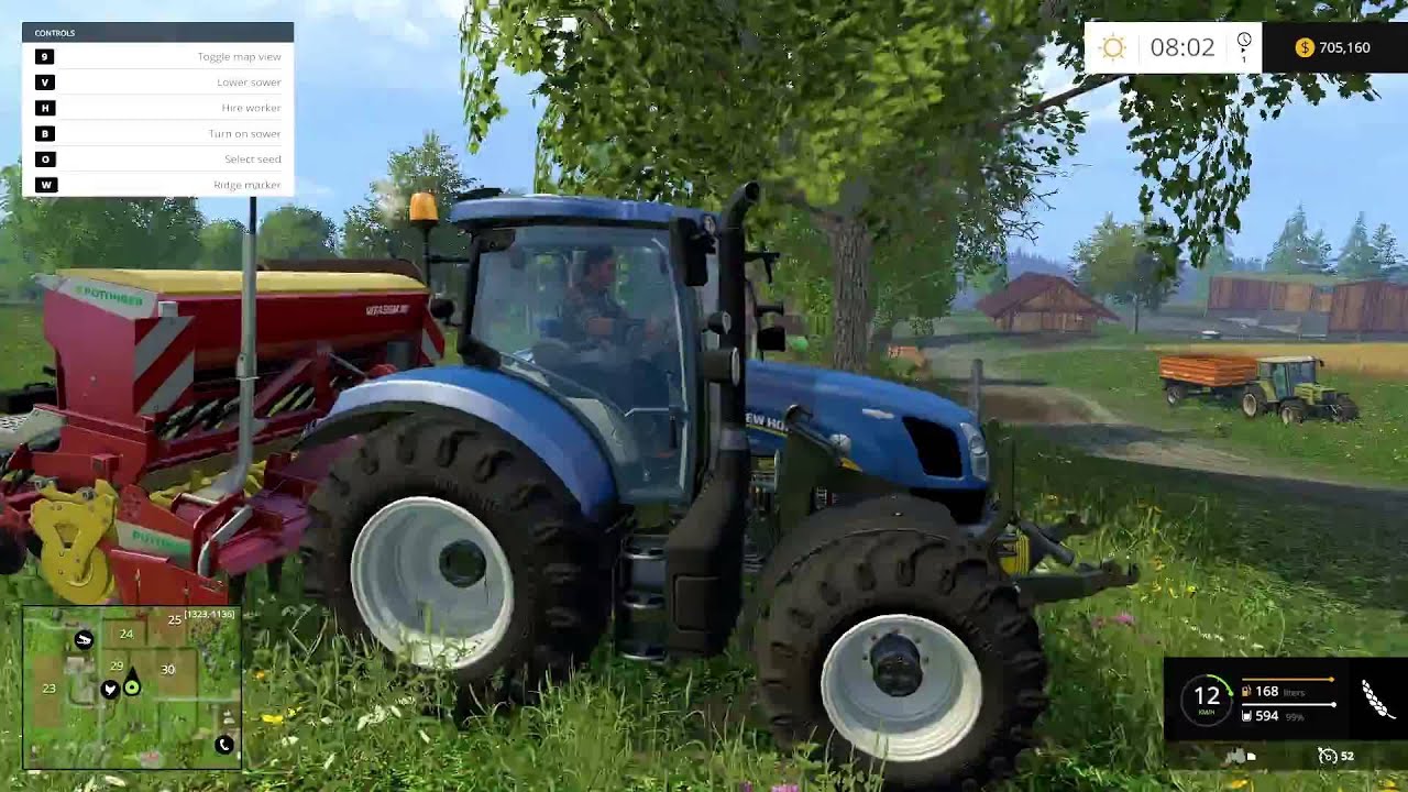 Farming Simulator 15 Gameplay Teaser 1 - YouTube