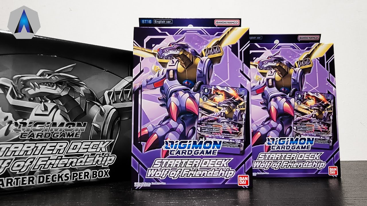 $40!!! MetalGarurumon ACE ST16 Budget Starter Deck Wolf of Friendship Guide | Digimon Card Game ...